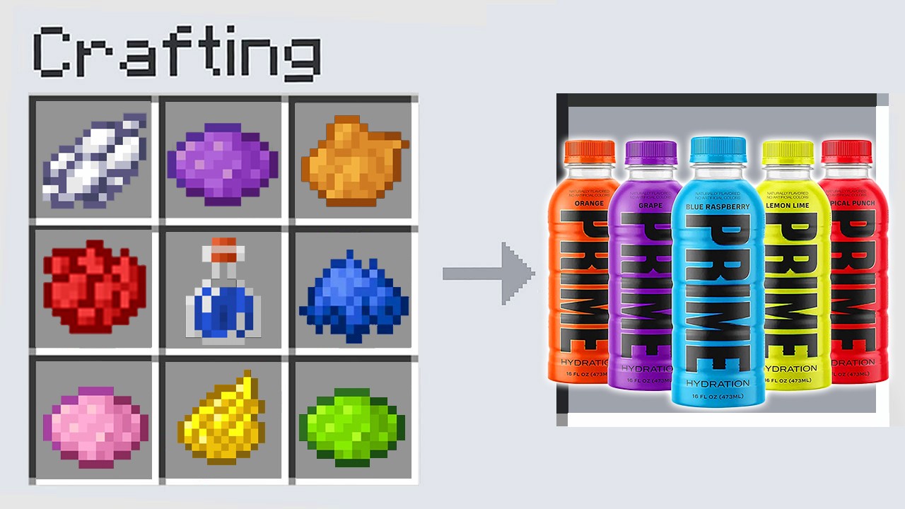 CRAFTE NIEMALS PRIME in Minecraft! - YouTube