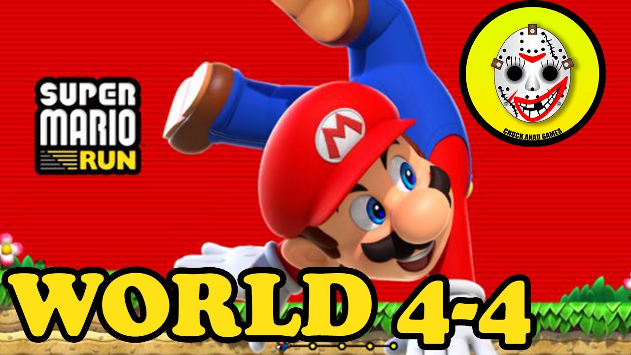 Super Mario RUN - World 4-4 - YouTube