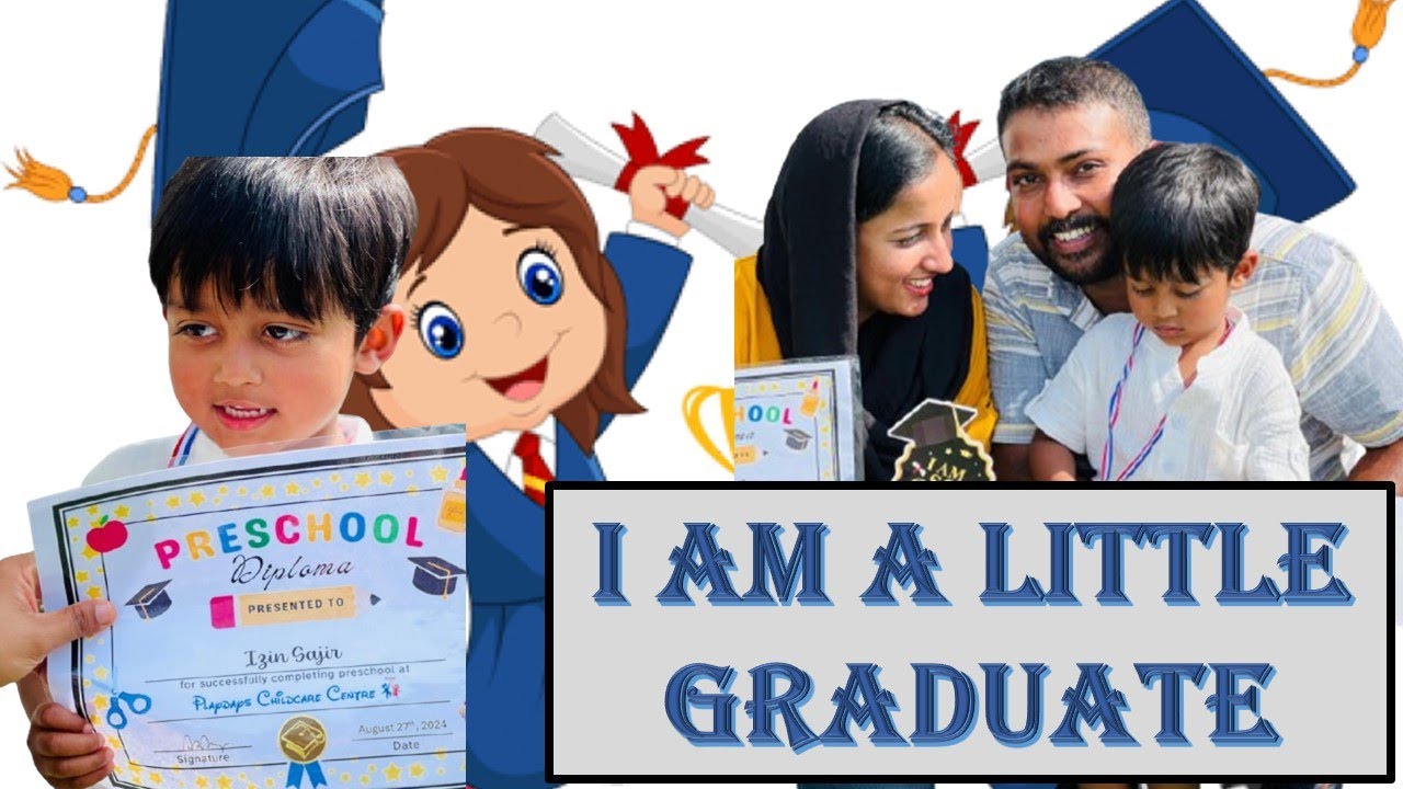 I am A Little Graduate | Izin's Graduation | Canada - YouTube