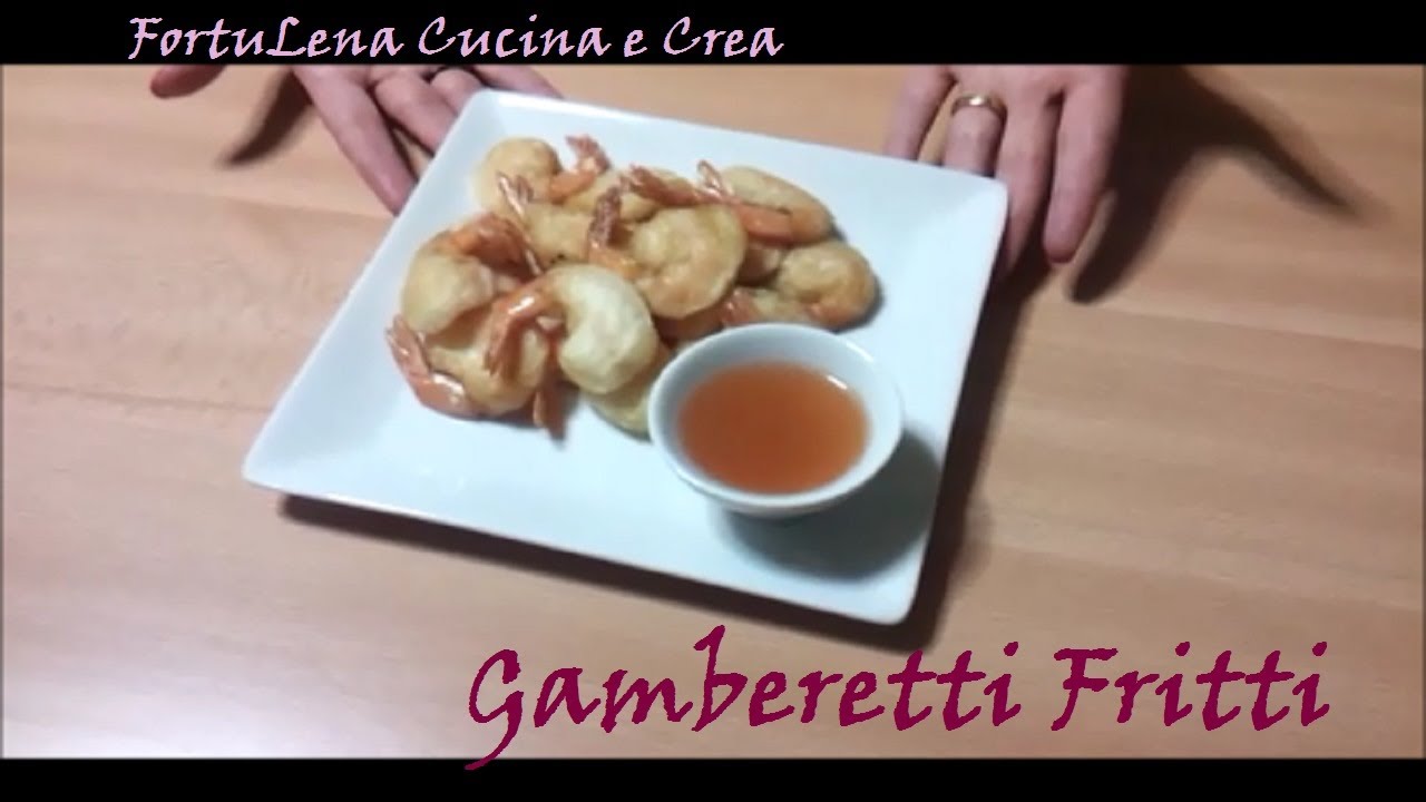 Gamberetti fritti Ricetta (Fried Shrimp Recipe) - YouTube