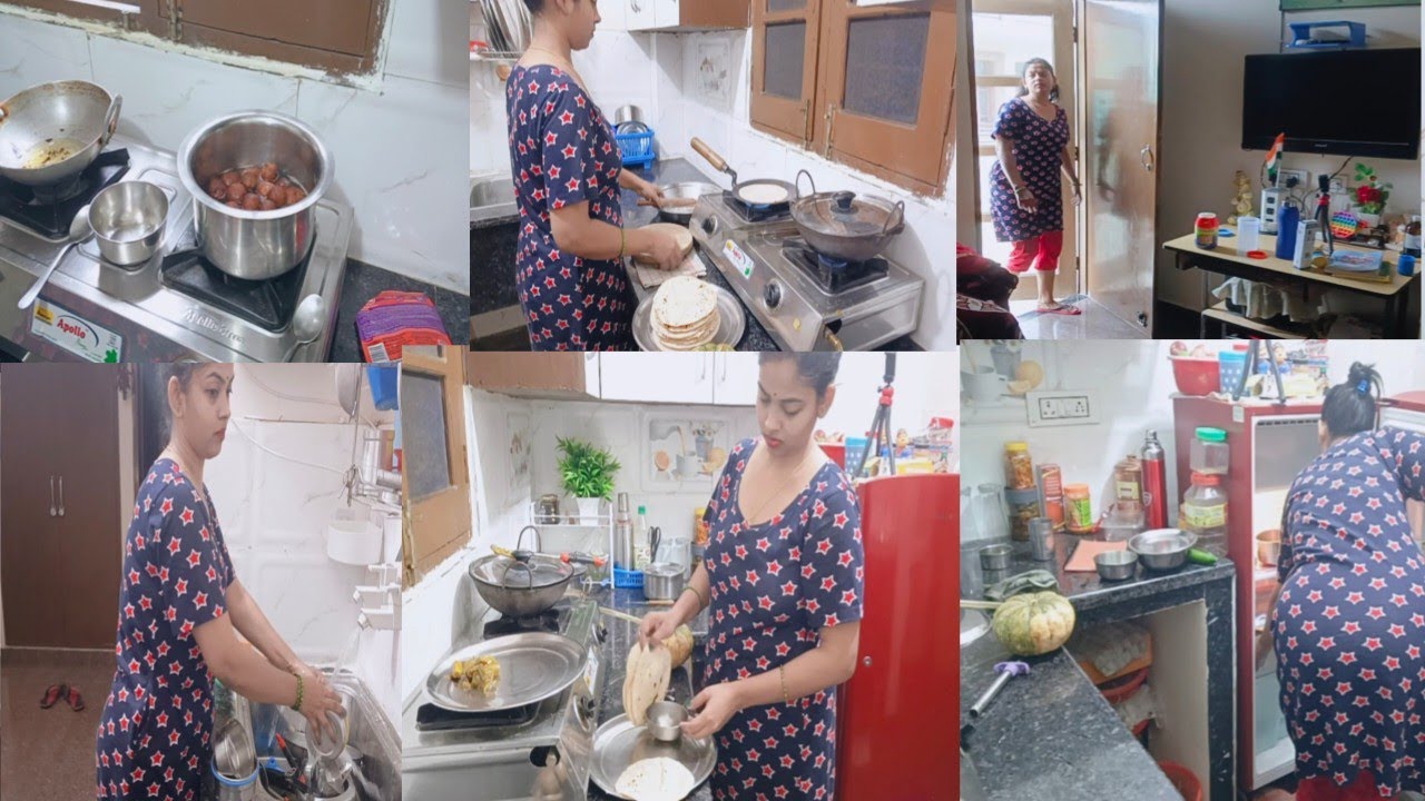 My Everyday Evening kitchen cleaning Routine Daily evening House work ...