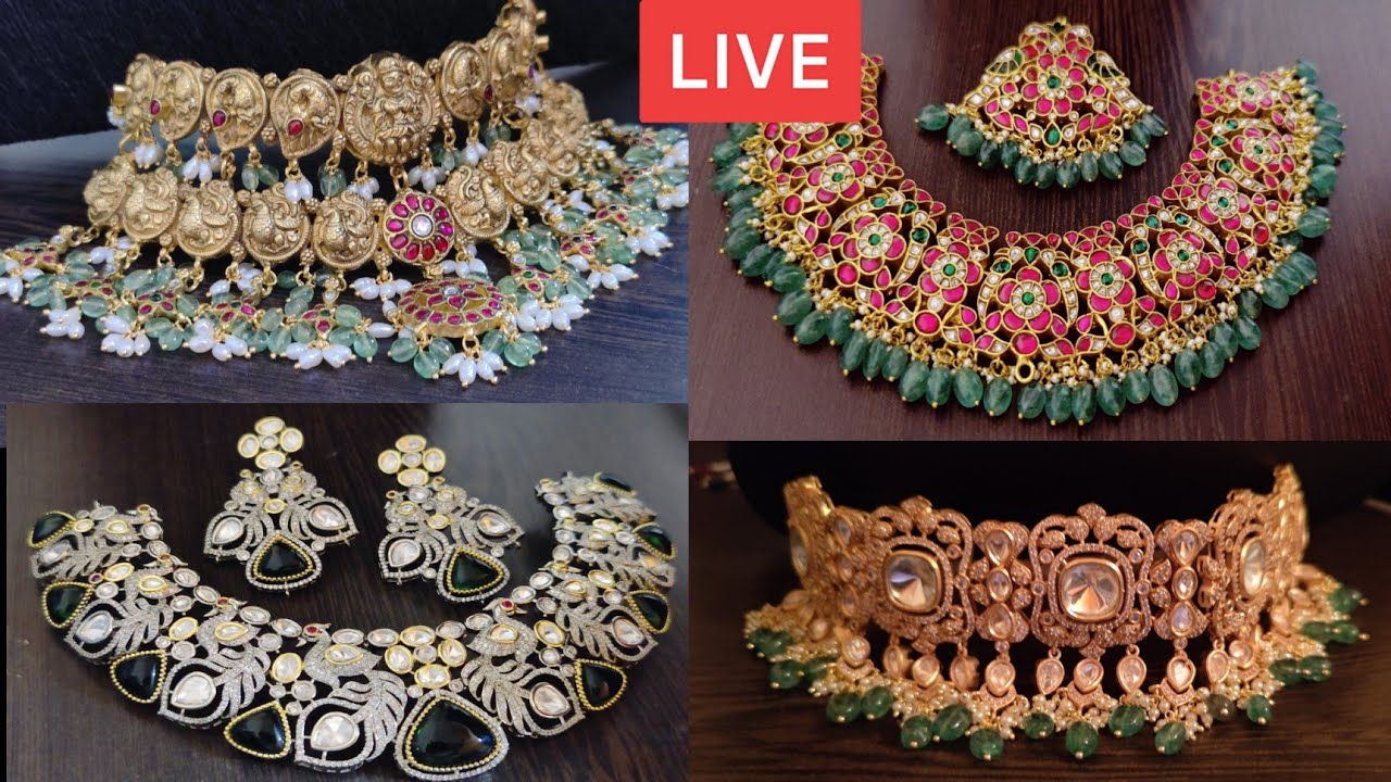 Latest Victorian Collection | 7032708199 | Sree Pearls - YouTube