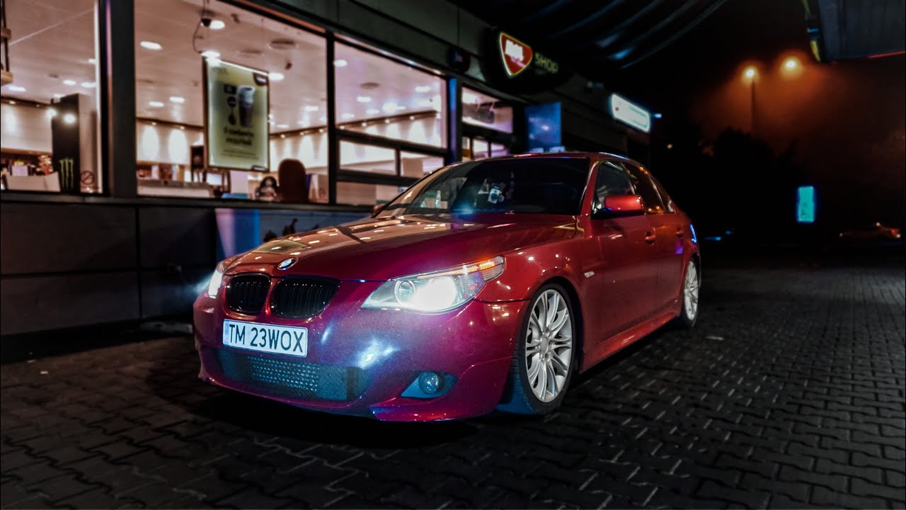 Bmw E60 535D 500HP - Night Ride #ASMR - YouTube