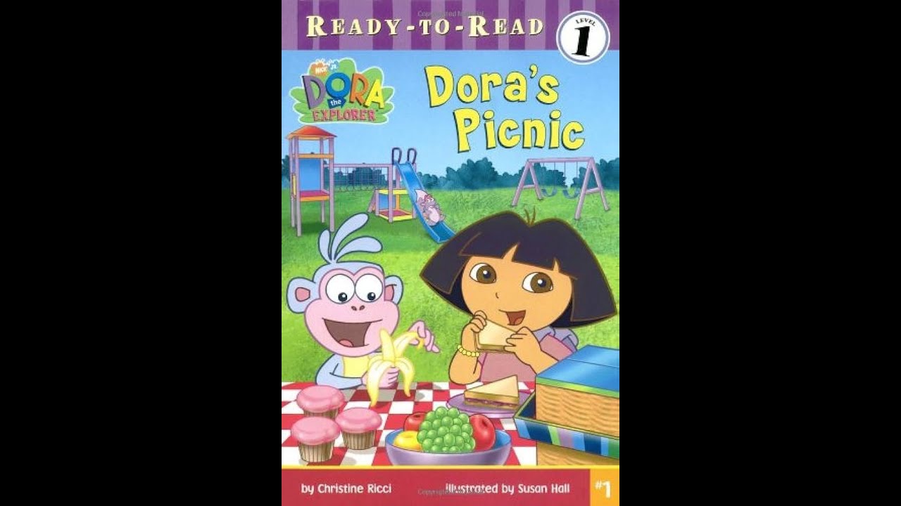 Dora the Explorer Dora’s Picnic Book - YouTube