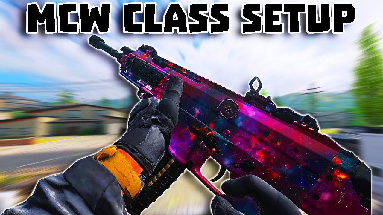 WE WERE LOSING SO I DROPPED A NUKE IN MW3! (BEST MCW CLASS SETUP) - YouTube