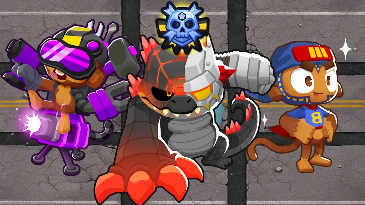 [Bloons TD 6] #Ouch CHIMPS Black Border with Pat (v48.2) - YouTube