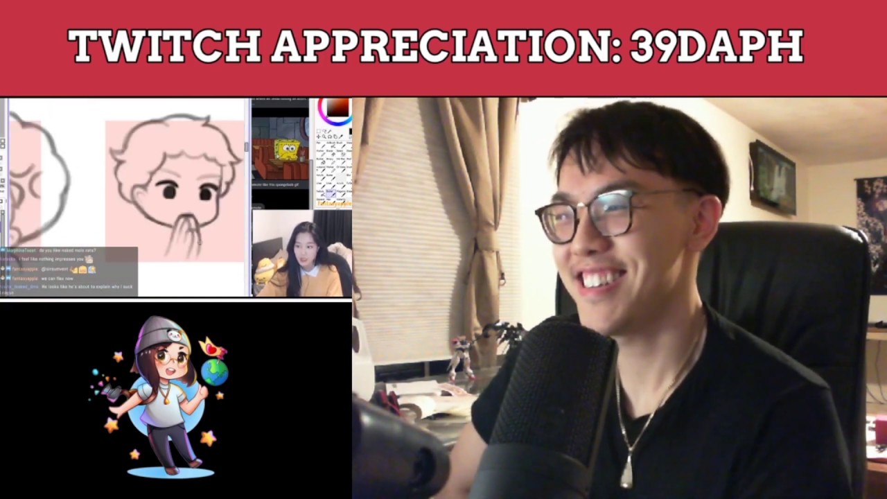 Twitch Streamer Appreciation - 39DAPH (Wholesome Entertainment) - YouTube