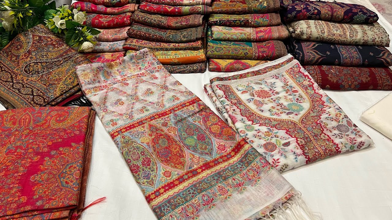 Pure Handloom silk weaving Jamawar suits and dupattas. #handloom # ...