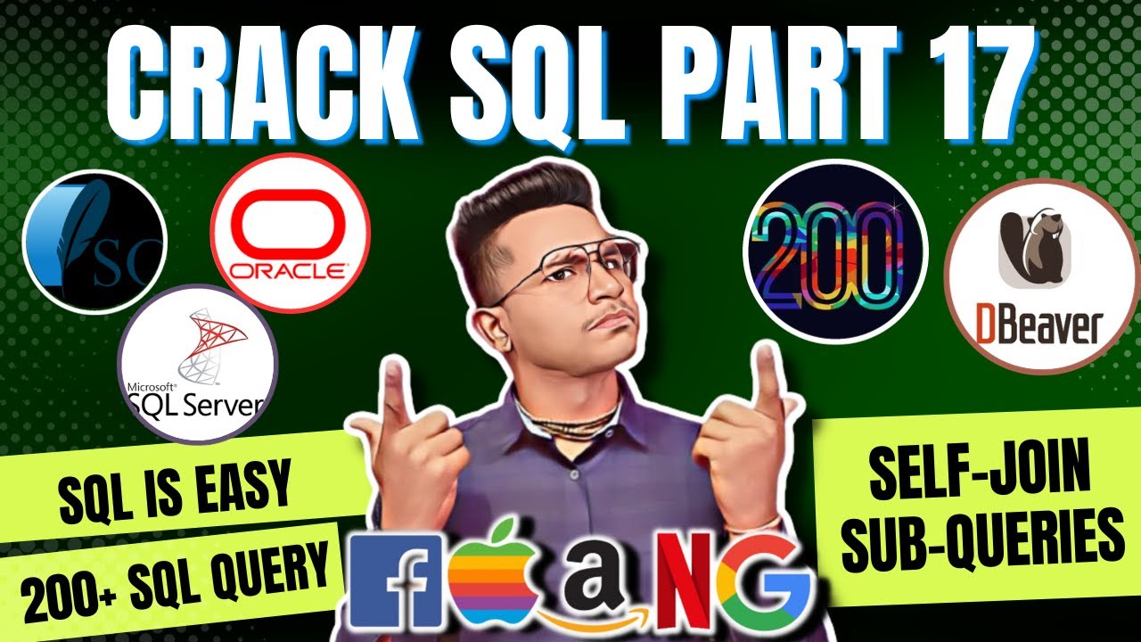 🔍p17 Mastering Sql 200 Essential Queries Self Join Sub Queries💪🔥 Bigdata Etl Sql 5657