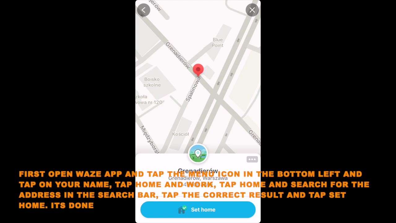 HOW TO CHANGE OR EDIT HOME ADDRESS IN WAZE APP IOS YouTube how-to-change-or-edit-home-address-in-waze-app-ios-youtube