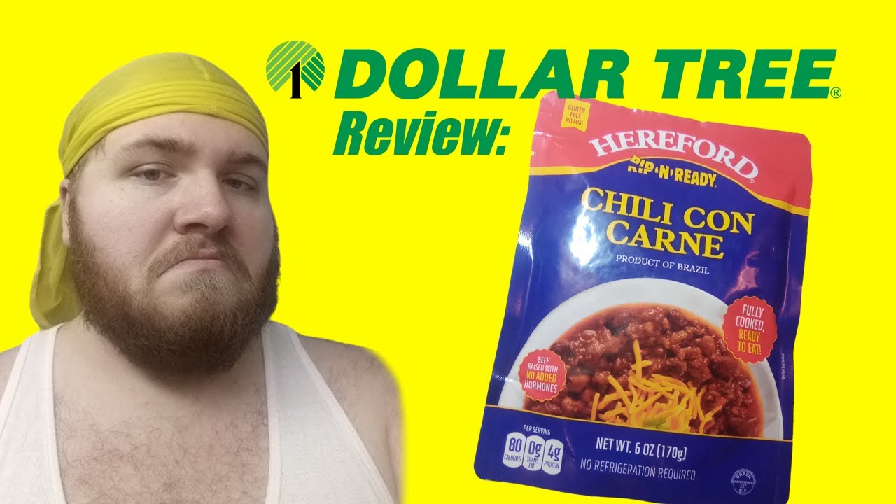 Dollar Tree Review - Chili Con Carne - YouTube