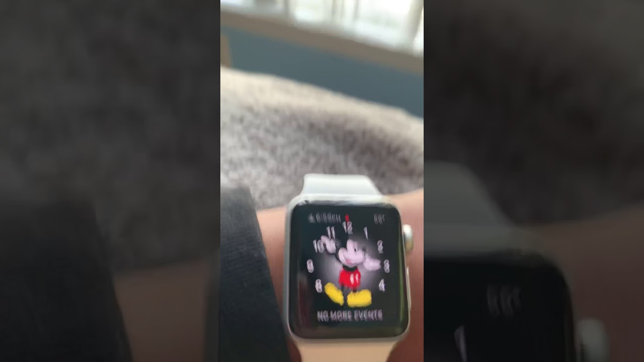 Apple Watch Mickey Mouse talk - YouTube