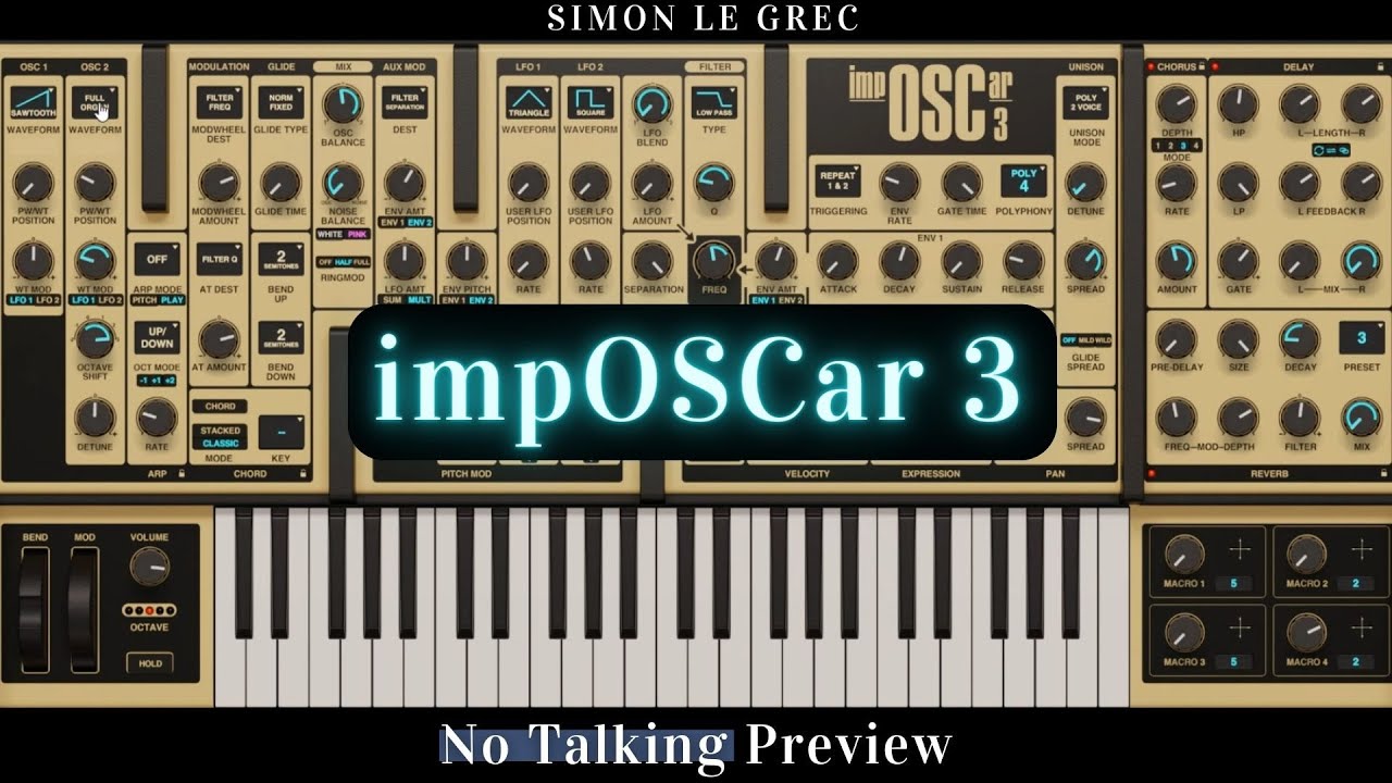 GForce Software - Imposcar 3 Presets Preview (No Talk) - YouTube