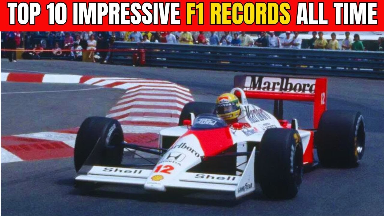 TOP 10 IMPRESSIVE F1 RECORDS OF ALL TIME | LEGENDARY F1 MOMENTS - YouTube