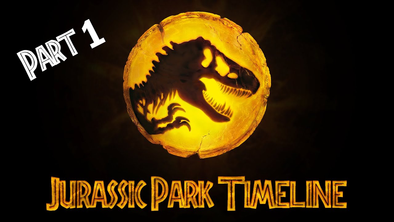 The Jurassic Park Timeline Part 1 Youtube