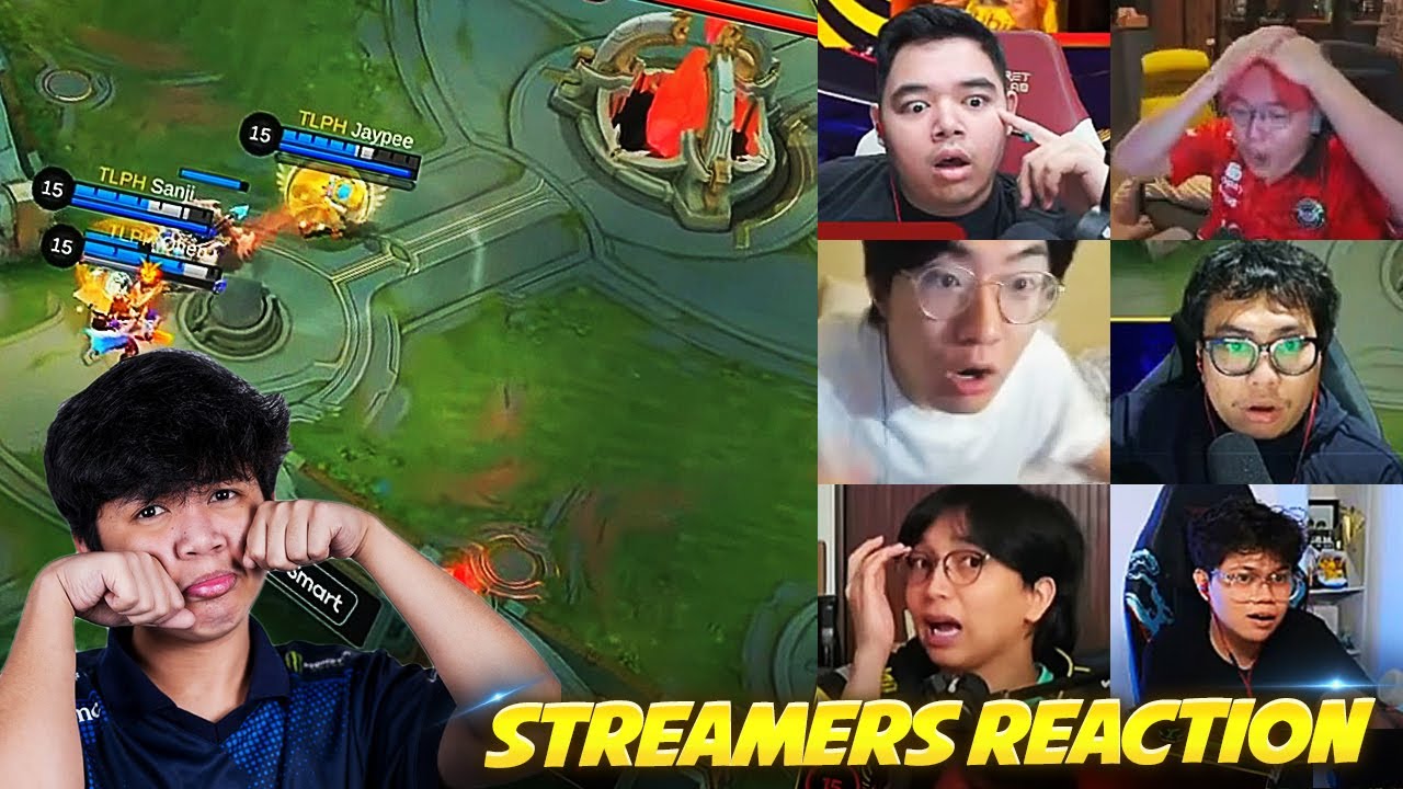MLBB STREAMERS REACTION to PROBABLY the MOST INSANE PLAY on the Grand ...