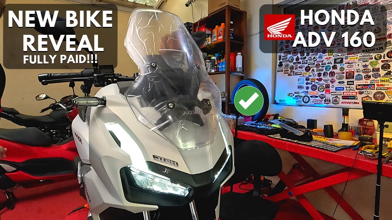 HONDA ADV 160 NEW BIKE REVEAL | PANG PH LOOP | FULLY PAID | Episode 1 ...