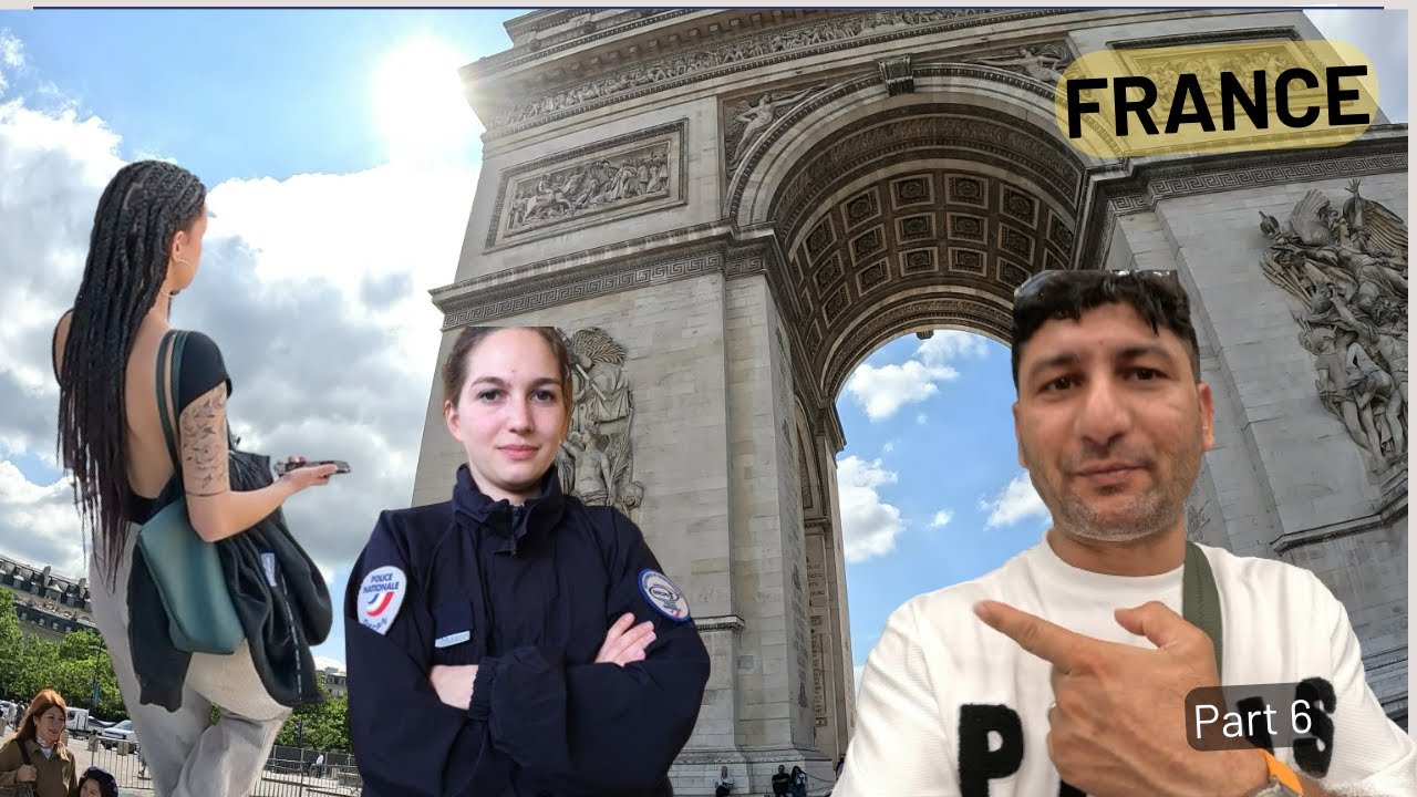 French Arc under Police control Part 6 - YouTube