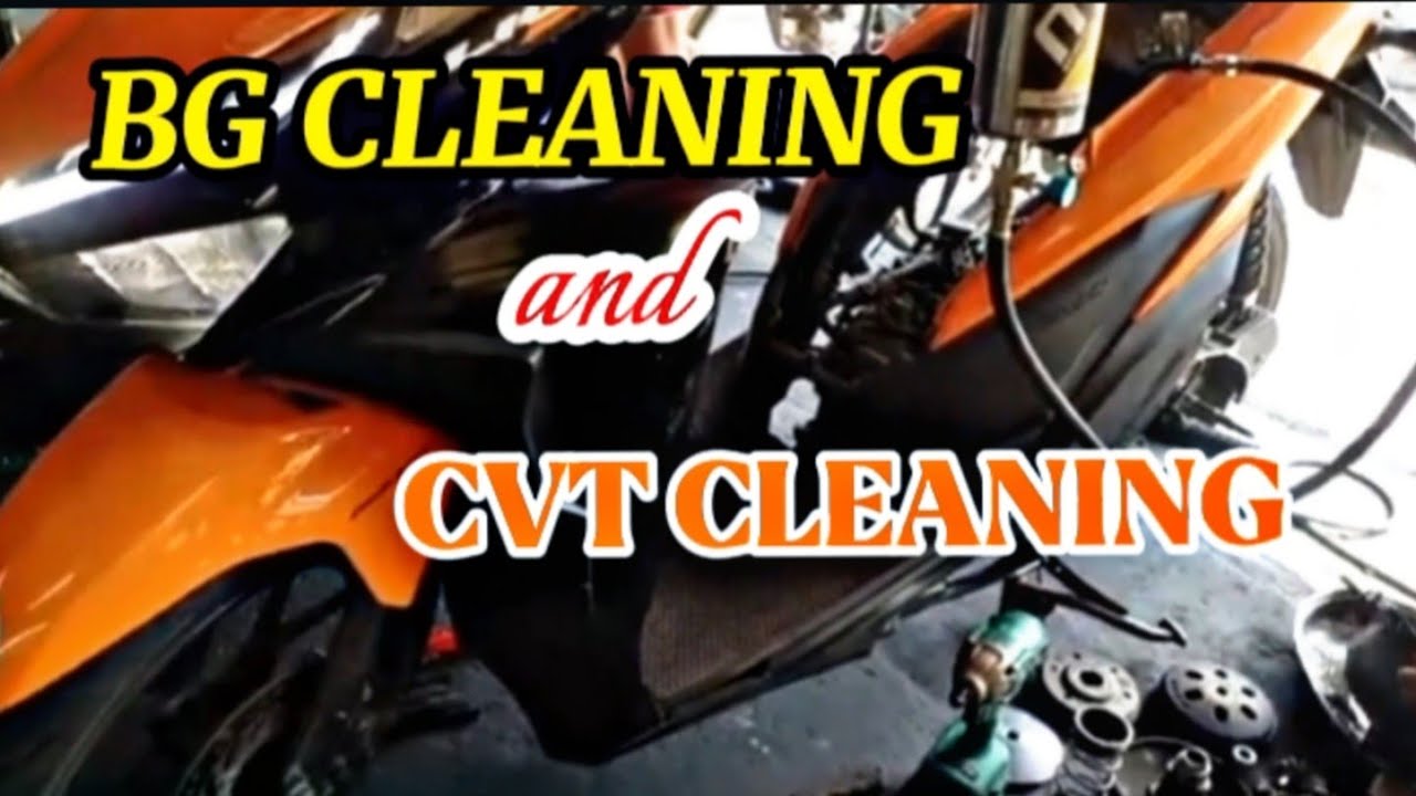BG CLEANING AND CVT CLEANING | HONDA CLICK - YouTube