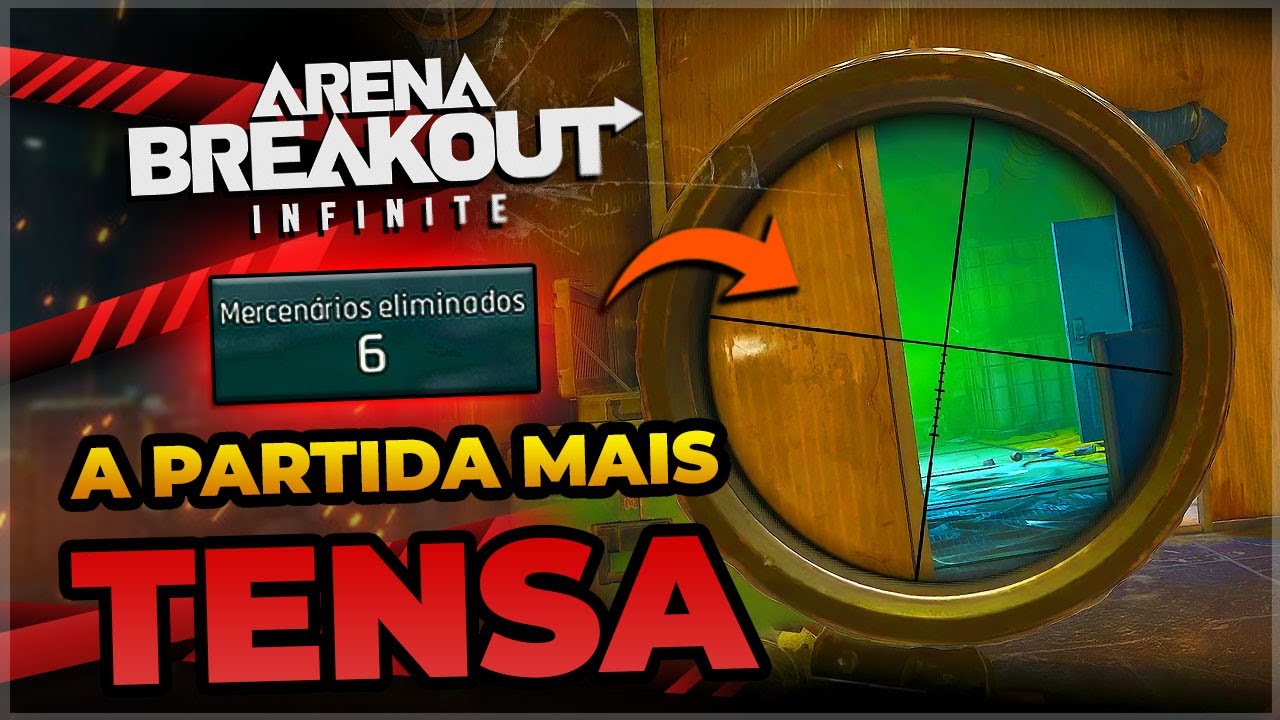 A PARTIDA DE 300K MAIS TENSA QUE EU JÁ JOGUEI NO ARENA BREAKOUT ...