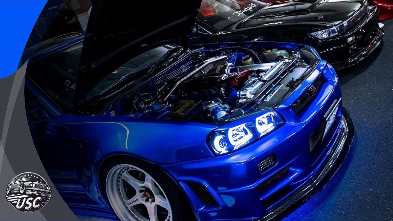 Nissan Skyline GTR R34 700hp - YouTube