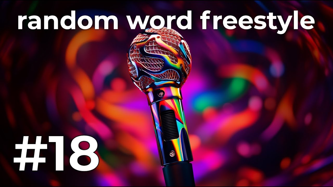 Live improvised rap using random words!! #18 - YouTube