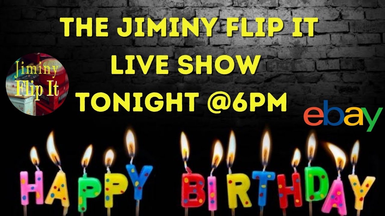The Jiminy Flip It Live Show - YouTube