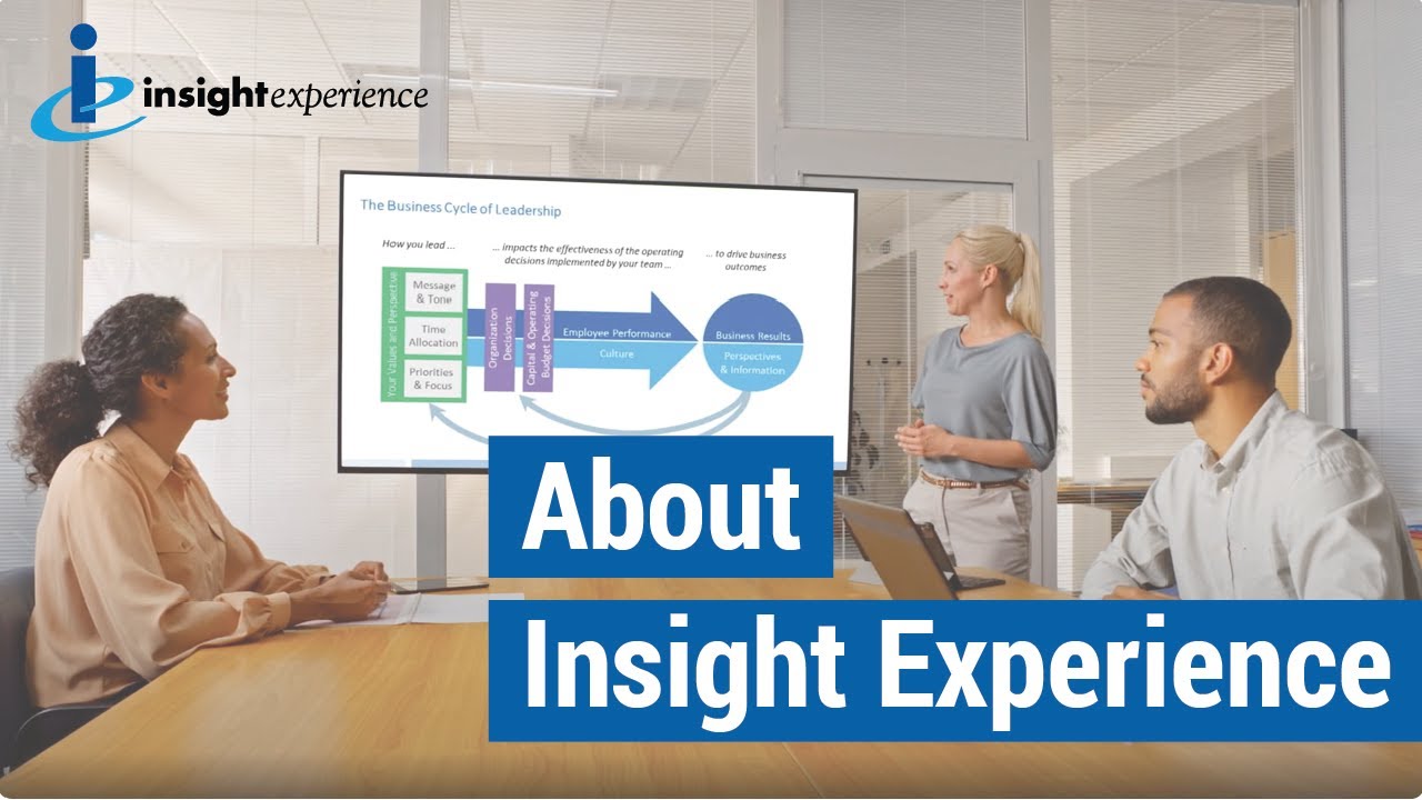 Insight Experience: Leadership Development in Action - YouTube