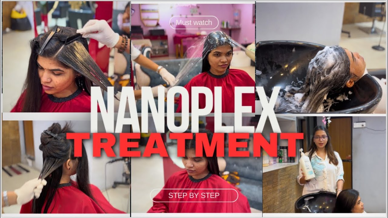 How to Repair DAMAGED HAIR with PROTEIN TREATMENT | Nanoplex Demo ...
