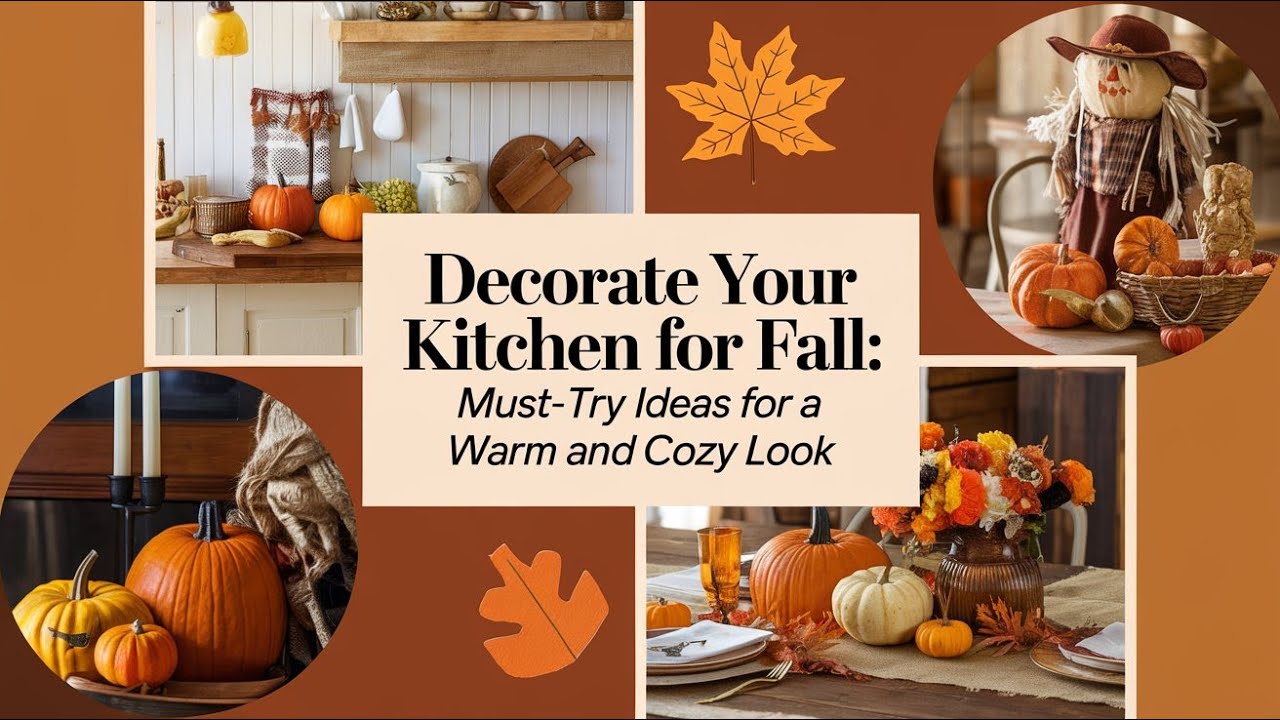 Decorate Your Kitchen for Fall Must-Try Ideas for a Warm and Cozy Look ...