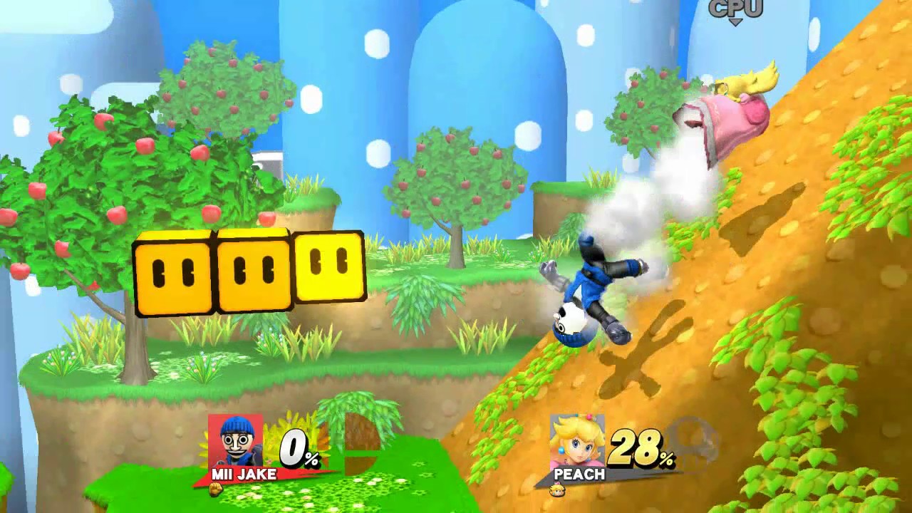 MII JAKE VS PEACH - YouTube
