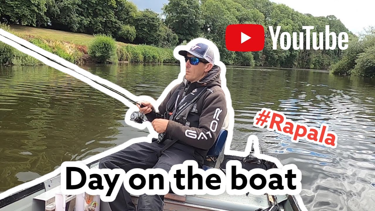 Pike and perch boat fishing - YouTube