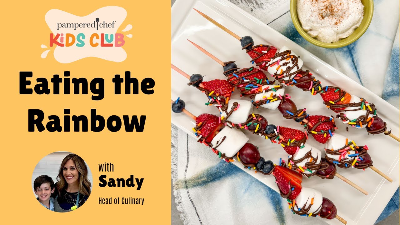 Eating the Rainbow | Kids Club Cooking Class - YouTube