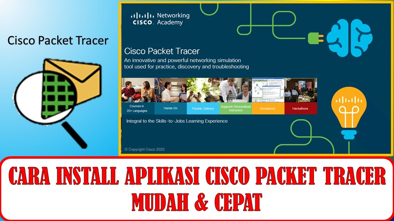 CARA INSTALL APLIKASI CISCO PACKET TRACER - YouTube