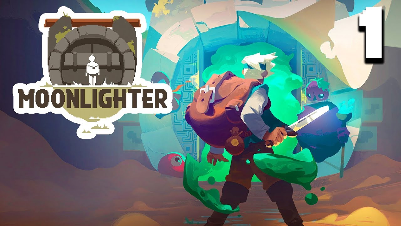 FIGHTING WITH A BROOM! - Moonlighter #1 - YouTube
