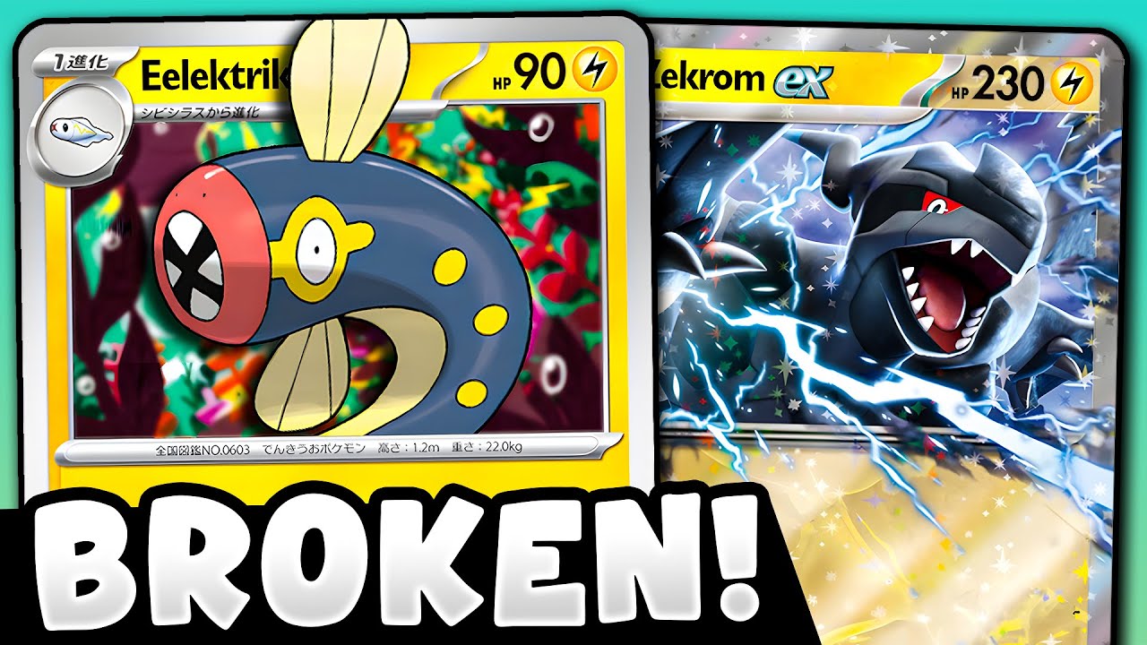 NEW Eelektrik BREAKS Lightning Pokemon with Dynamotor! - YouTube
