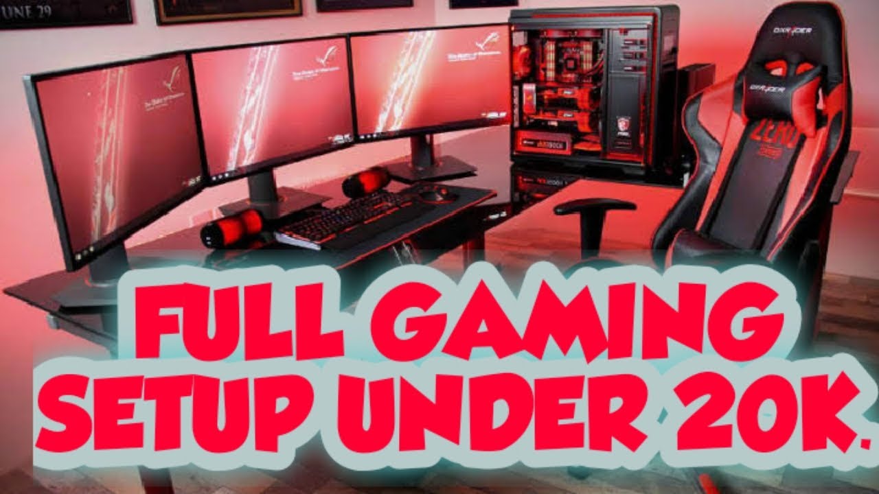 Budget gaming setup in 20k | Alpha Tech - YouTube