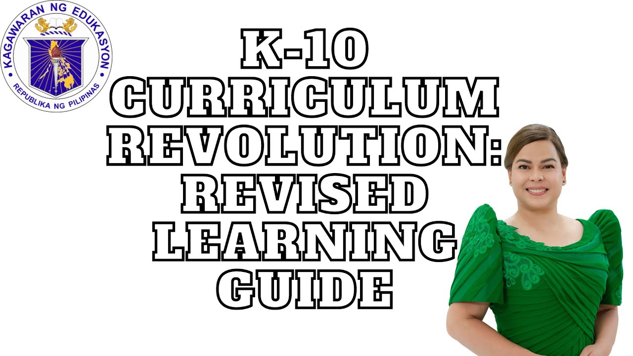 K-10 CURRICULUM REVOLUTION: REVISED LEARNING GUIDE/Montillana TV - YouTube