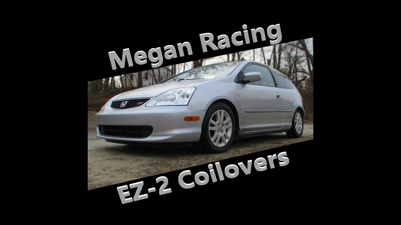 Megan Racing EZ2 coilovers Civic EP3 - YouTube