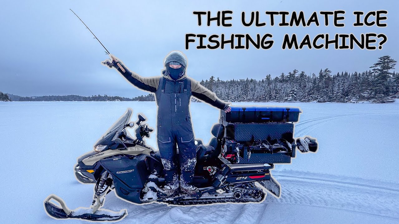 THE ULTIMATE ICE FISHING MACHINE??? - YouTube