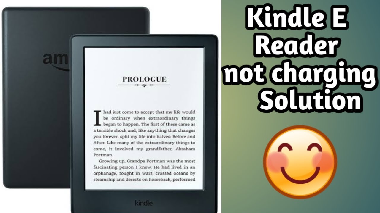 Ebook reader charging solution Amazon Kindle - YouTube