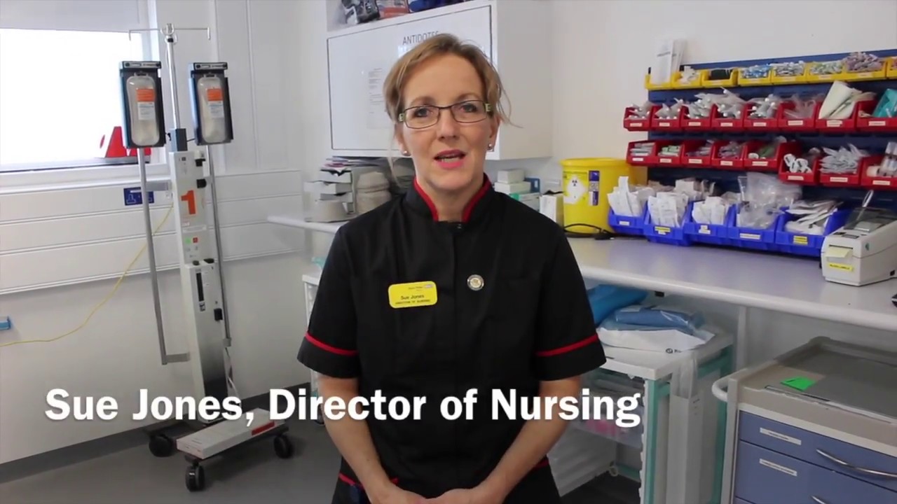 Director of Nursing Sue Jones asks people to help their loves ones home ...