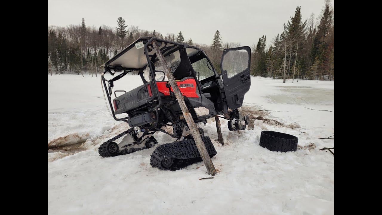Having fun with Tracks on ATVs and Side by Sides - YouTube