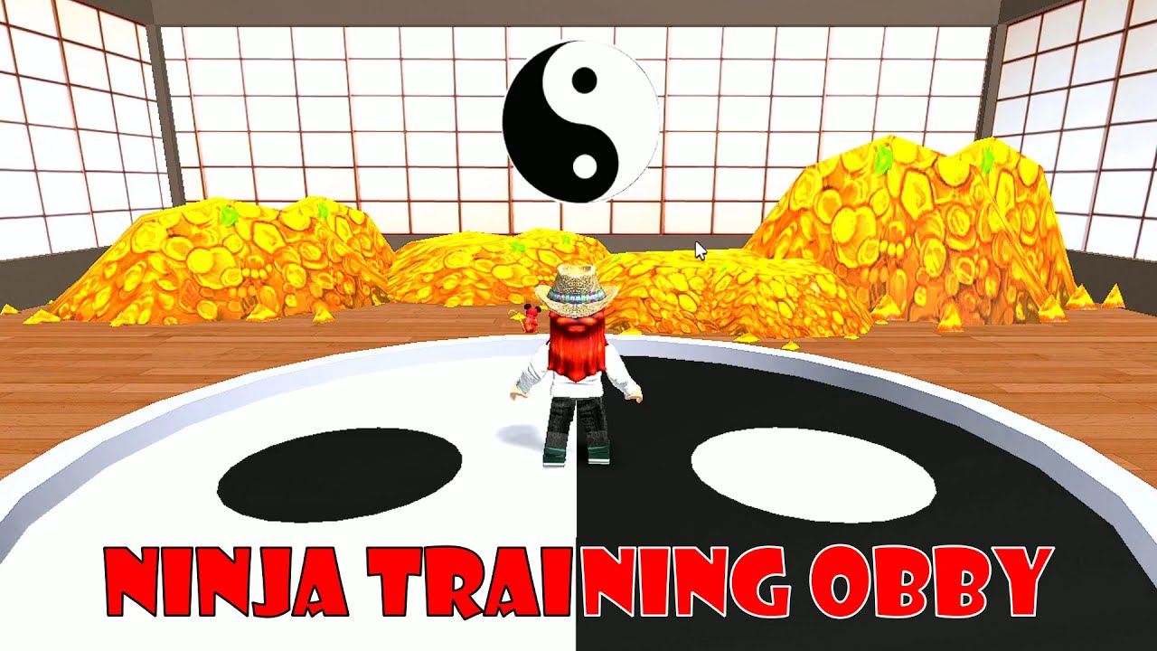 Can I beat this NINJA TRAINING OBBY in ROBLOX?! NEW QUEST! - YouTube