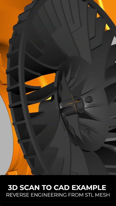 Impeller 3D Scanning & CAD Reverse Engineering | #3DScanning #ReverseEngineering #CNC # ...