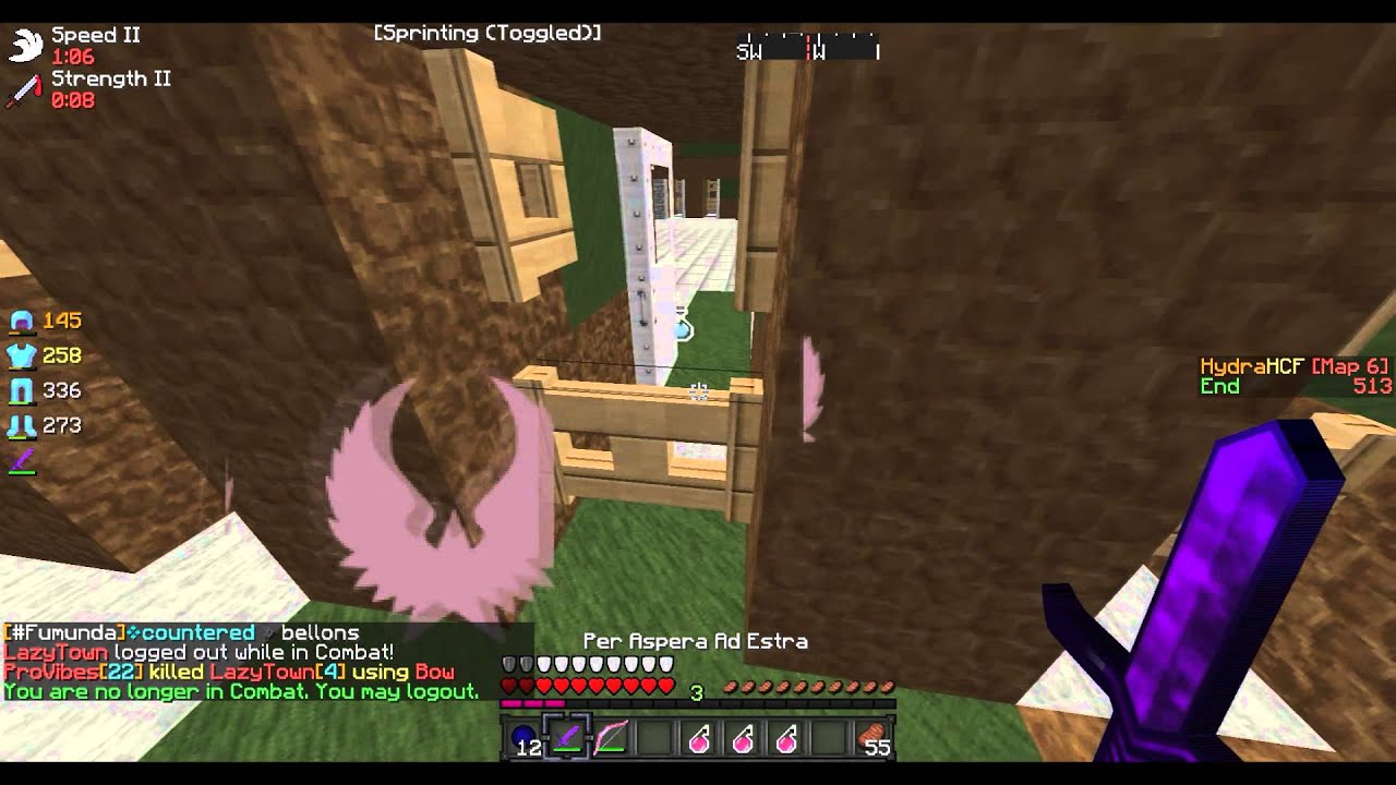 Minecraft HCF Let's Play - PVP!!! (HydraPVP HCF) - YouTube