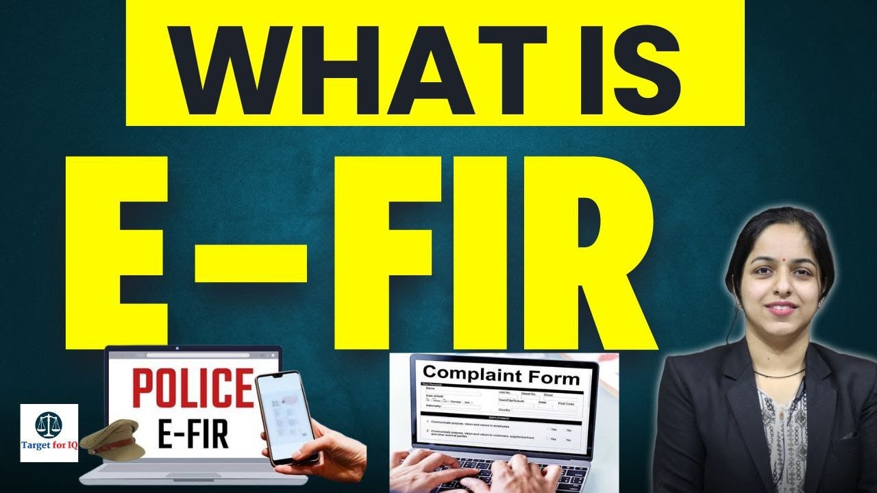 What is Zero FIR & E-FIR? | Target for IQ | #targetforiq #efir - YouTube
