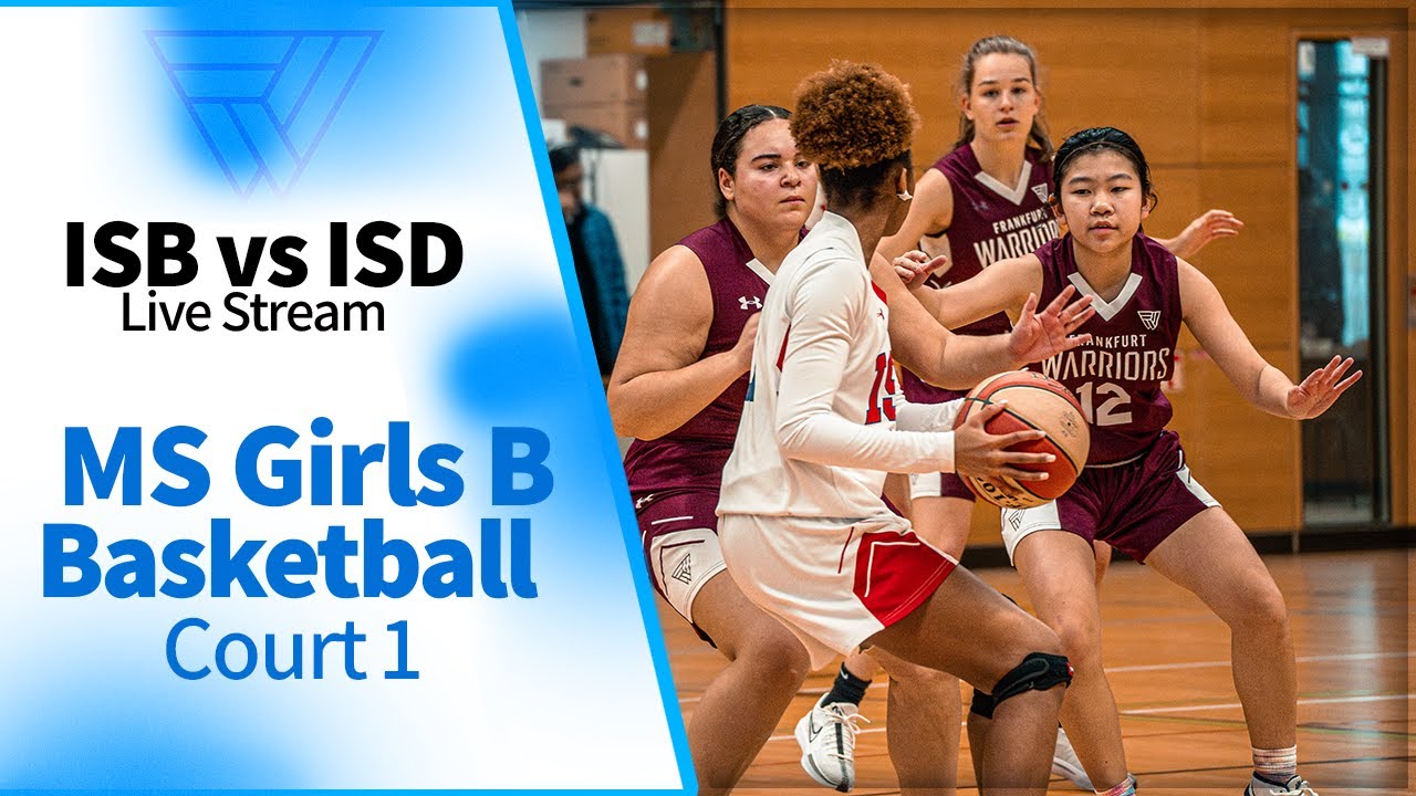 MS Girls B Basketball - ISB vs ISD - Court 1 - YouTube