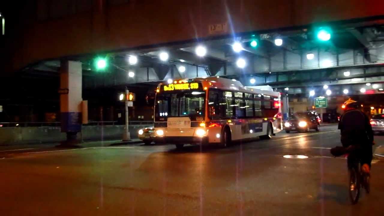 MTA NYC Transit 2009 Orion VII 07.501 NG Hybrid #4395 on route Bx13 at ...