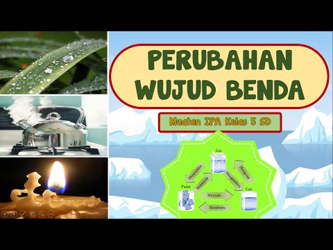 Perubahan Wujud Benda Mencair , Membeku , menguap , mengembun ...